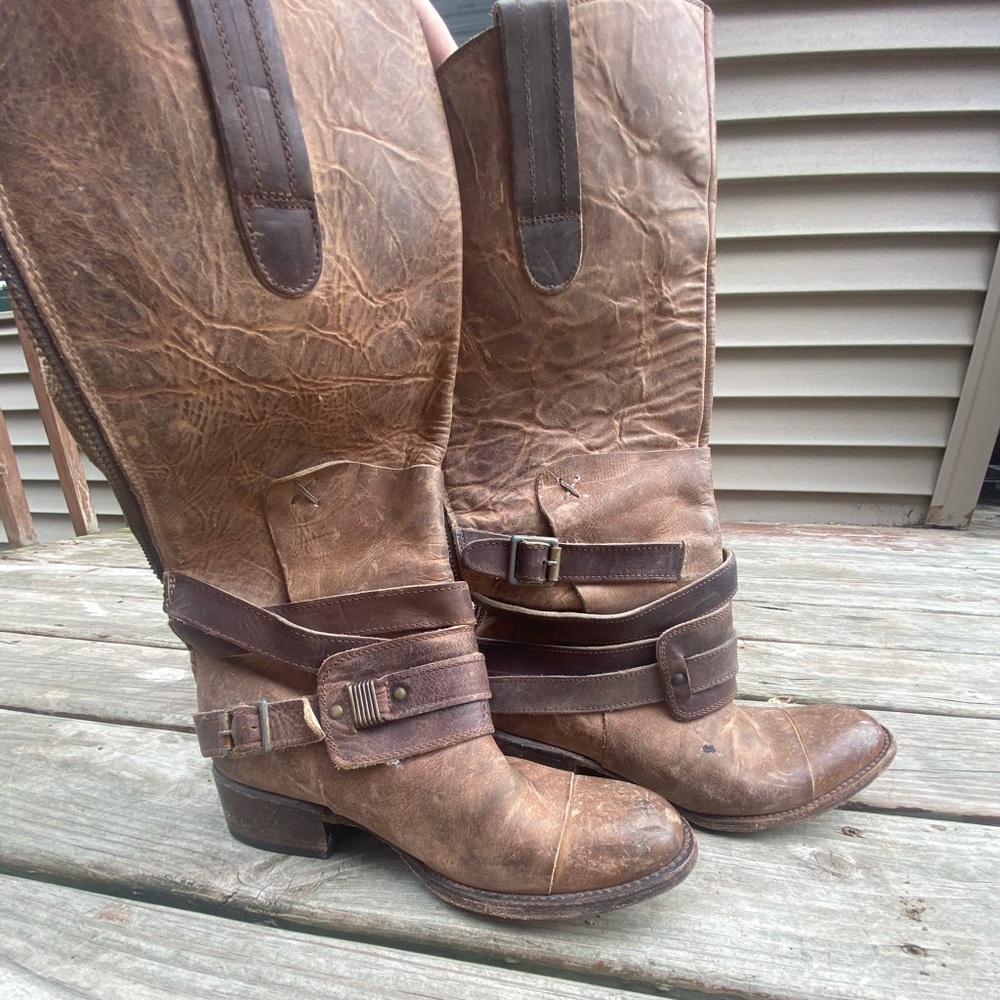 Freebird Destructed Boots - Gem